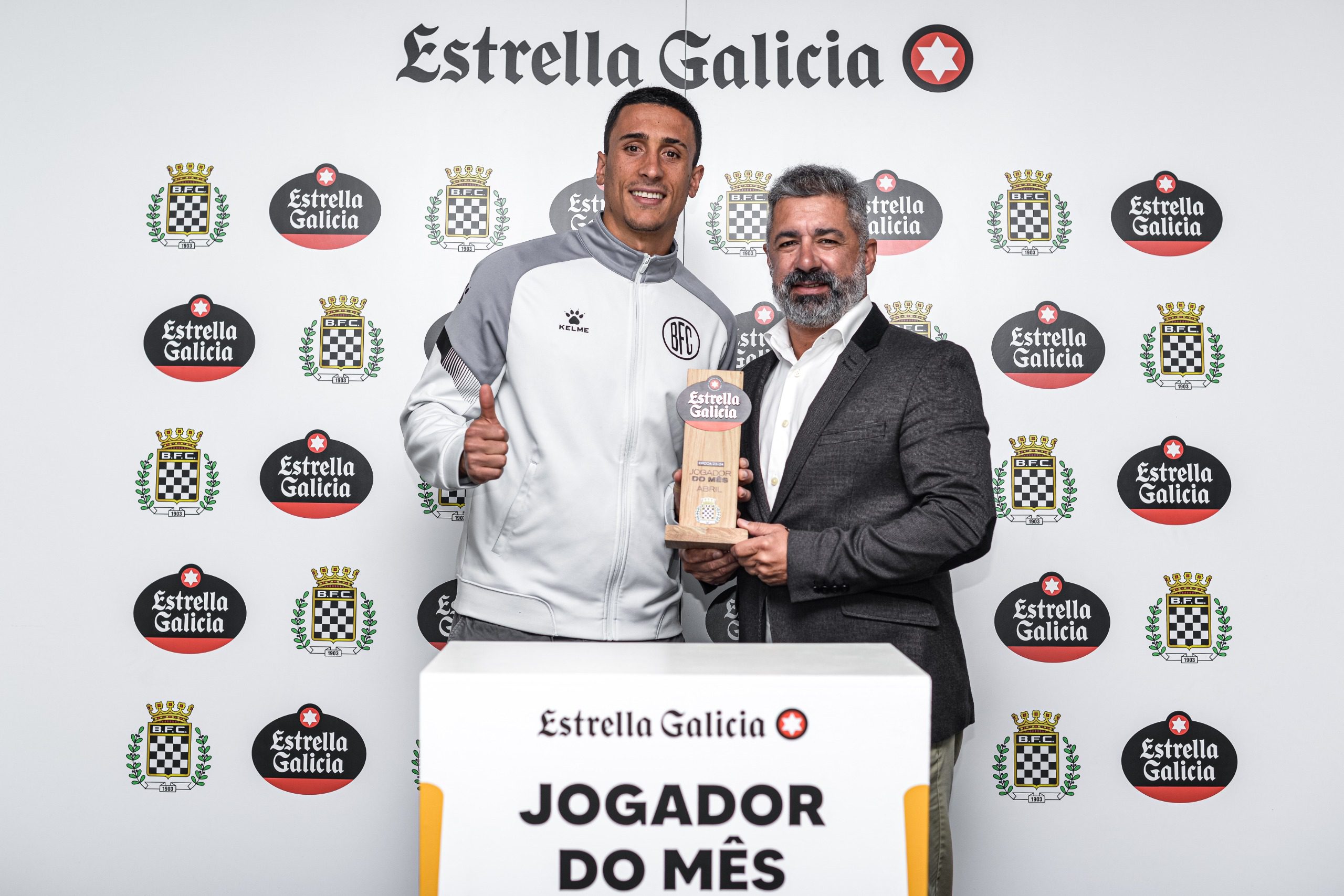Rodrigo Abascal é o Jogador do Mês Estrella Galicia de abril - BOAVISTA ...
